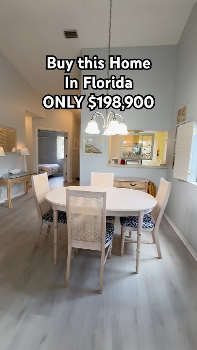 Buy a 3 bedroom home in Florida Now only $198,900 #movingtoflorida #fyp #realestate #sarasota ...