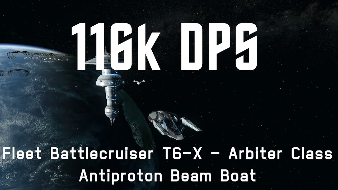 Star Trek Online 116k DPS Arbiter Class T6-X - YouTube