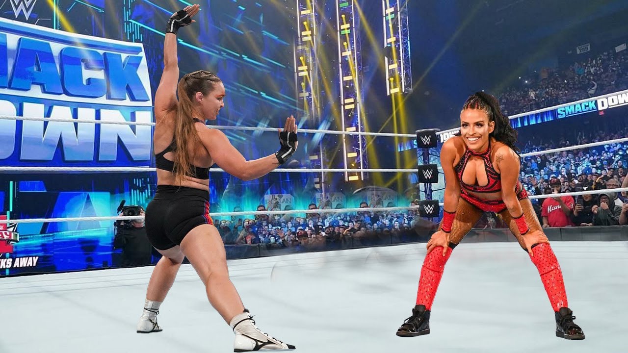 Ronda Rousey vs. Zelina Vega ll WWE Full match - YouTube