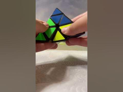 Really cool pyraminx pattern! - YouTube