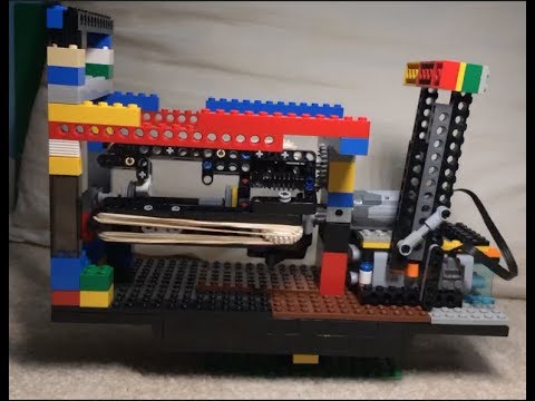 LEGO Minigun (Working) + Tutorial Simple - YouTube