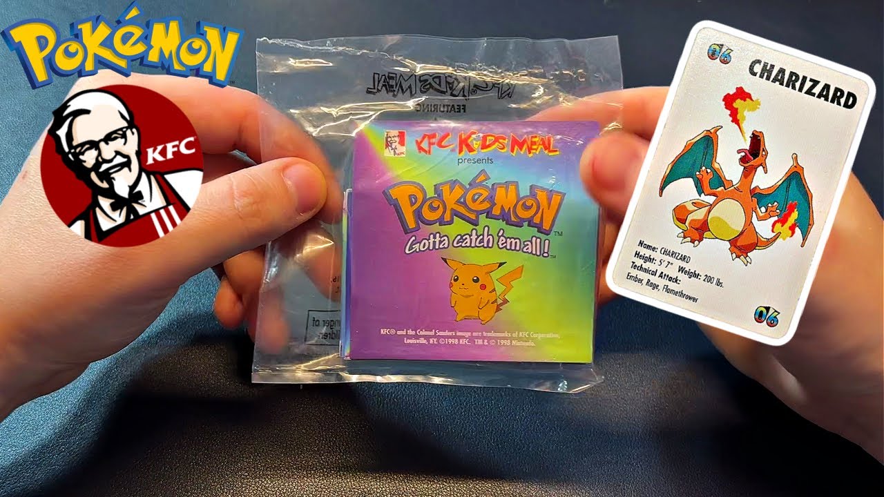 Opening the 25 Year Old Pokemon Cards You Didn't Know Existed (From KFC ...