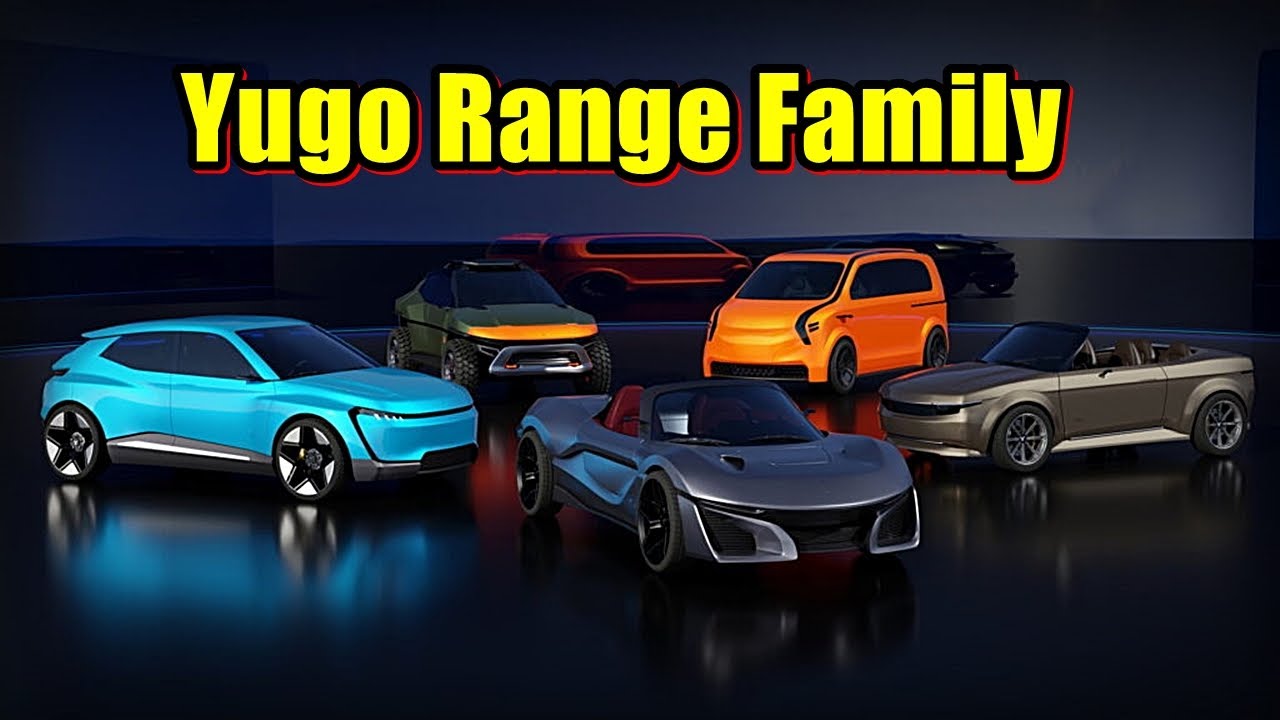 Yugo Rebirth Envisioned With An Entire Family Of EVs By Independent ...