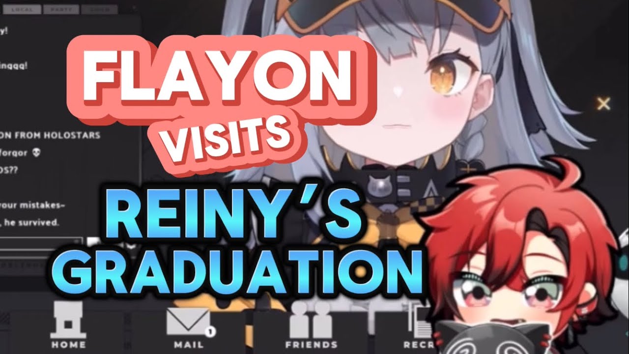 Flayon visits Reiny’s Graduation - YouTube