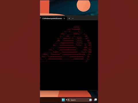 Animate Parrot using Command Prompt|| cmd animation #cmd #tech #technology #coding - YouTube