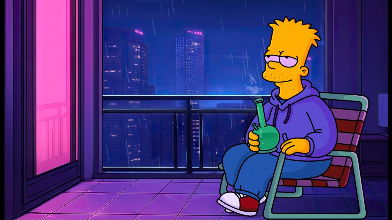 4 A.M Smoke Chill - Lofi hip hop mix ~ Stress Relief / Relaxing Music ...