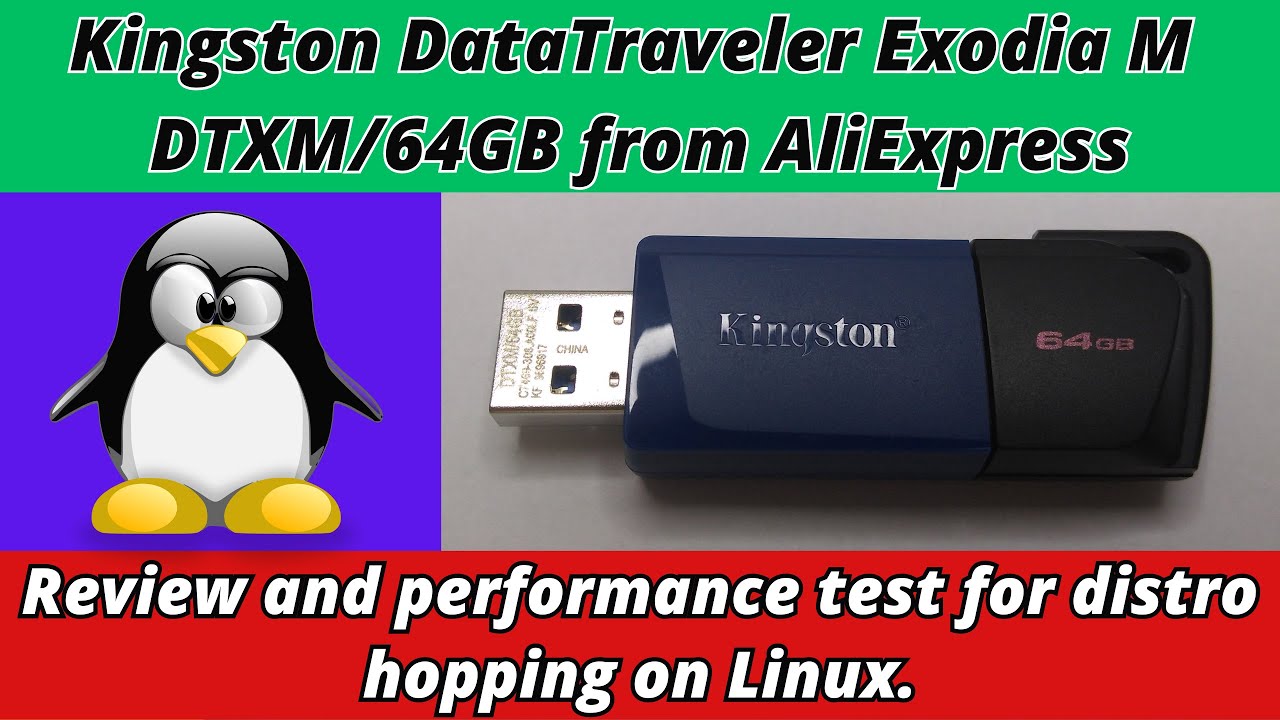 AliExpress Kingston DataTraveler Exodia M. Review and performance test ...