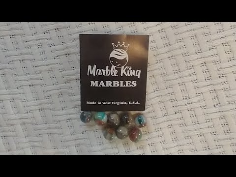 Marble King marbles from the 2025 West Virginia collectors club marble ...