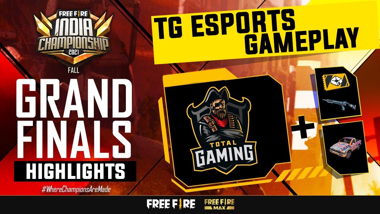 TG ESPORTS FREE FIRE INDIA CHAMPIONSHIP 2021 FALL GRAND FINALS ...