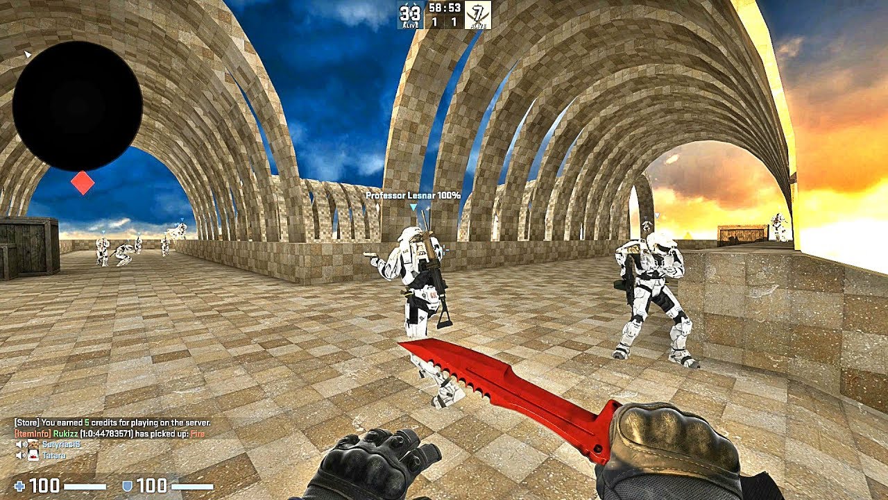 CS:GO · Zombie Escape Mod: ze_crystal_escape map - YouTube