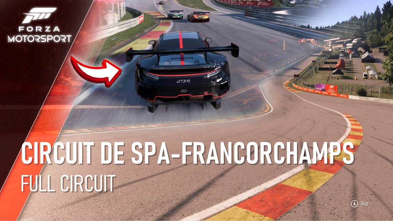 Fighting for Number 1 at de Spa-Francorchamps in Forza Motorsport ...