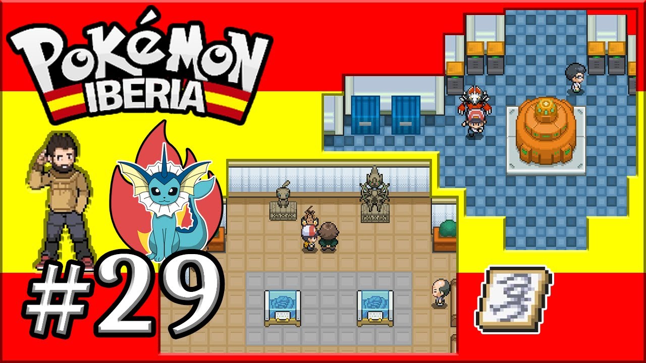 Pokémon Iberia (PC) #29: Llamarada y laboratorio Iberdrola - YouTube