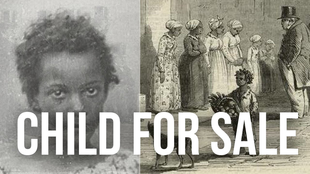 Enslaved Child in US Slave Trade 1800s New Orleans - YouTube