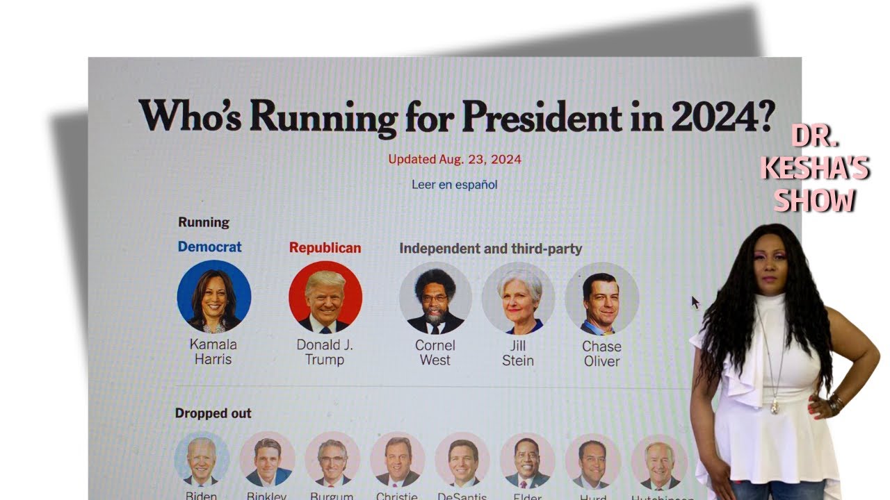 INTRODUCING ALL THE 2024 PRESIDENTIAL CANDIDATES RUNNING FOR THE ...