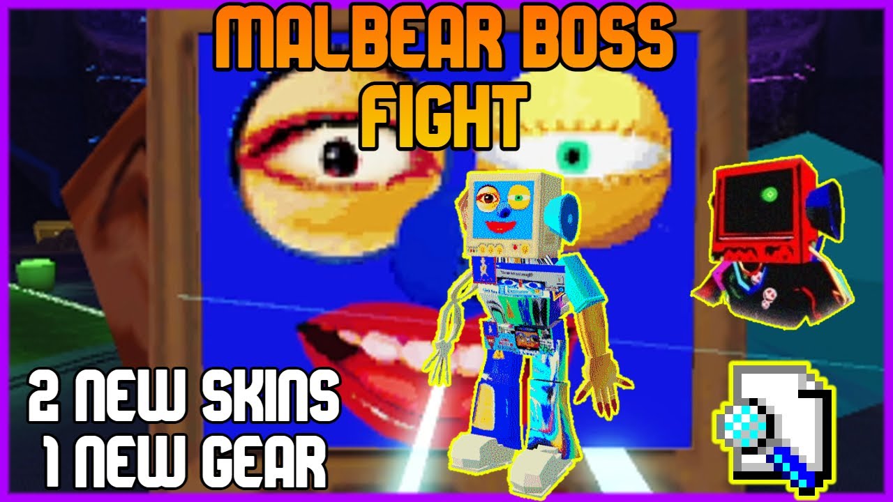 MALBEAR BOSS FIGHT - 2 NEW SKINS + 1 NEW GEAR - YouTube