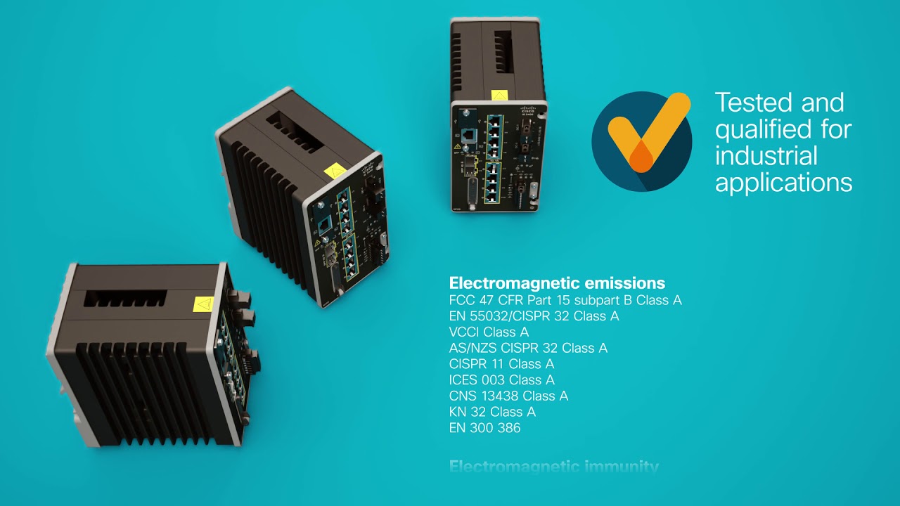 Cisco Introduces New Industrial IoT Switching Platform - YouTube