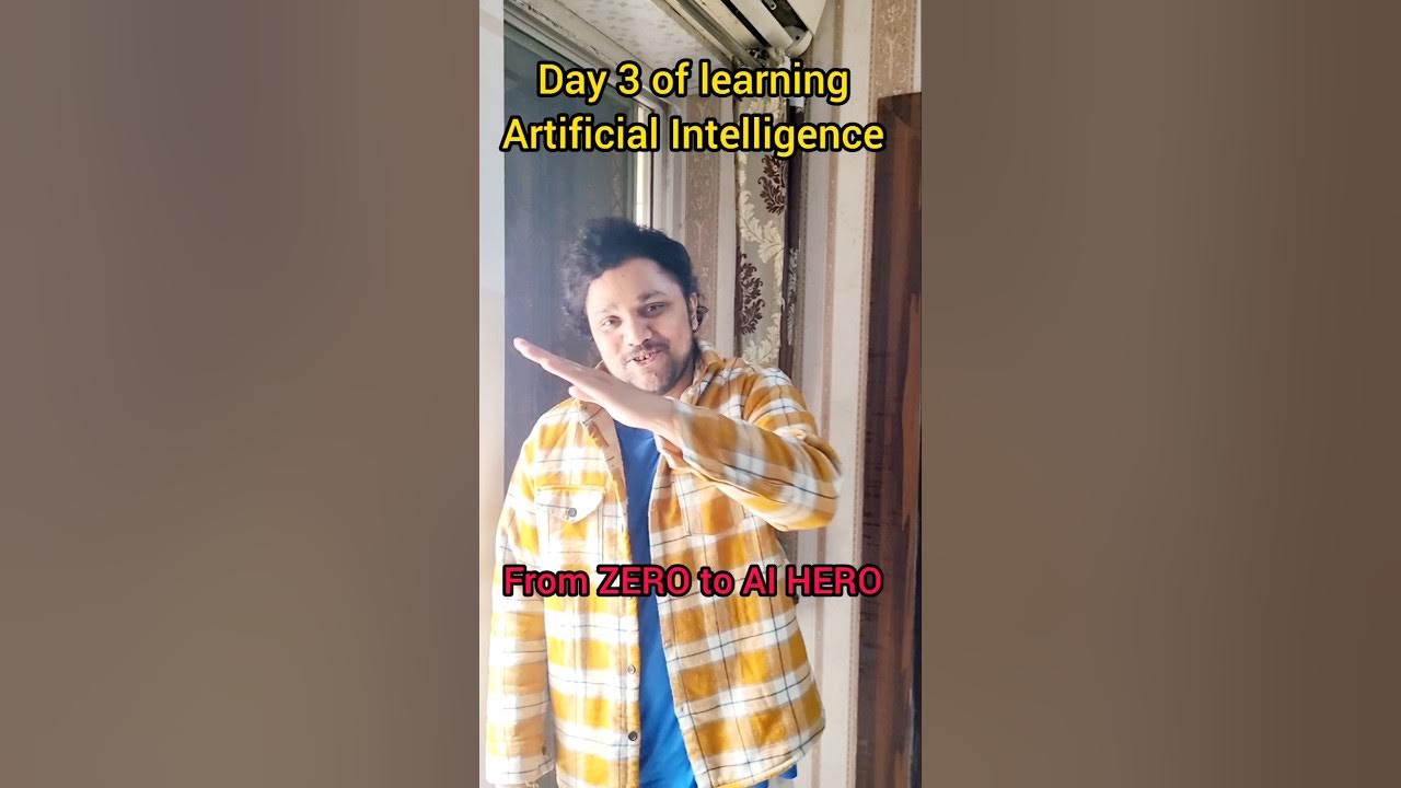Day 3 of learning AI | From Zero to AI Hero #artificialintelligence #ai #engineering - YouTube