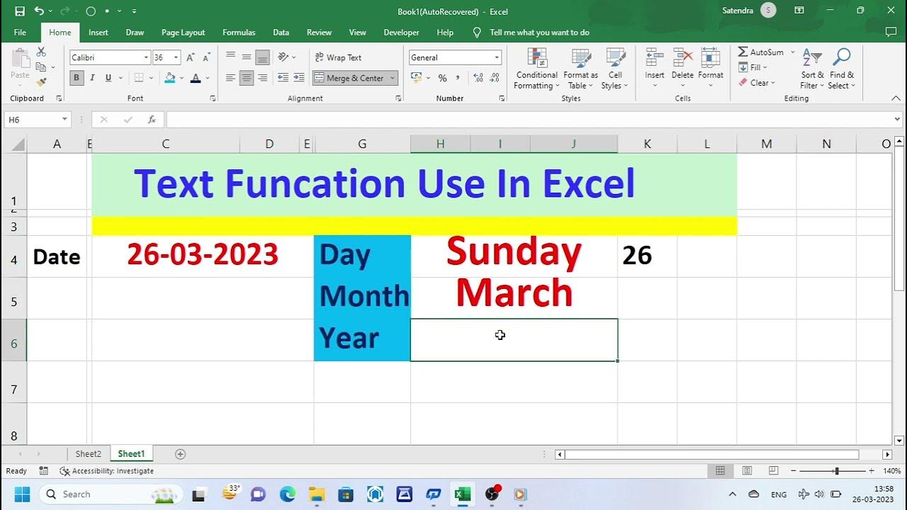 TEXT FUNCATION Kaise Lagaye How To Use Text Formula In Excel Me Text text-funcation-kaise-lagaye-how-to-use-text-formula-in-excel-me-text