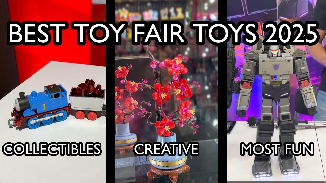 What Are The Most Amazing Toys From Toy Fair 2025? - YouTube