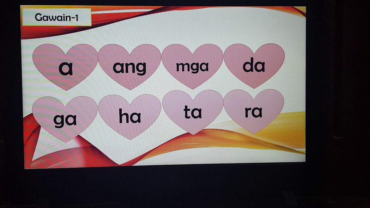 Beginning Reading in Filipino Lesson 2 - YouTube