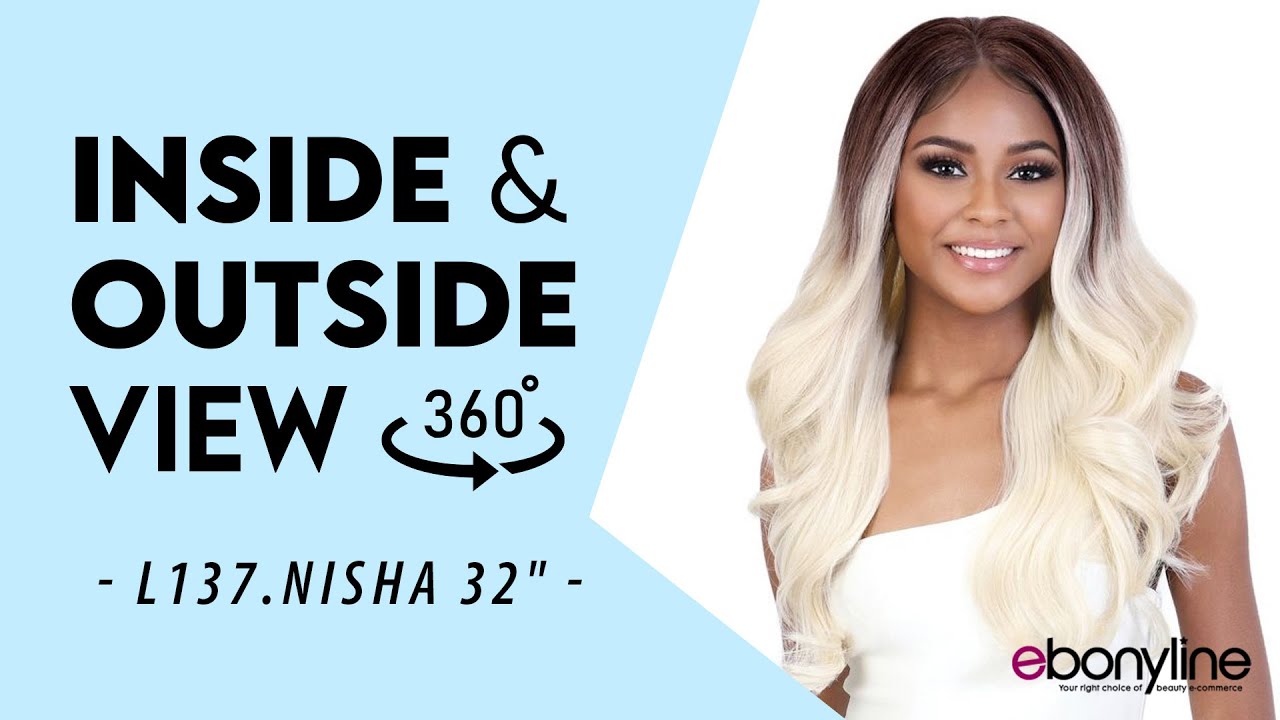Motown Tress HD Invisible 13X7 Sheer Lace Wig Syntetic Hair - L137.NISHA 32" | EBONYLINE.COM ...