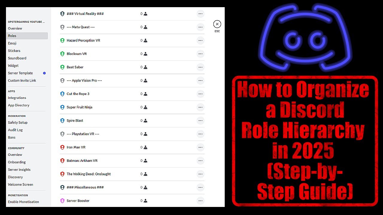 How to Organize a Discord Role Hierarchy in 2025 Step by Step Guide ...