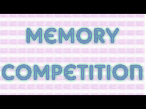 Memory competition in 1std..😊 - YouTube