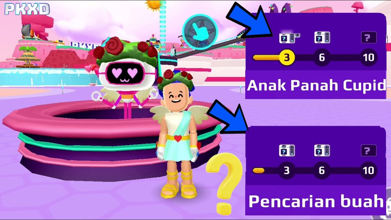 BUG MAIN MINI GAME BUSUR PANAH CUPID PROGRESS HADIAH BUKA KOTAK KOK ...