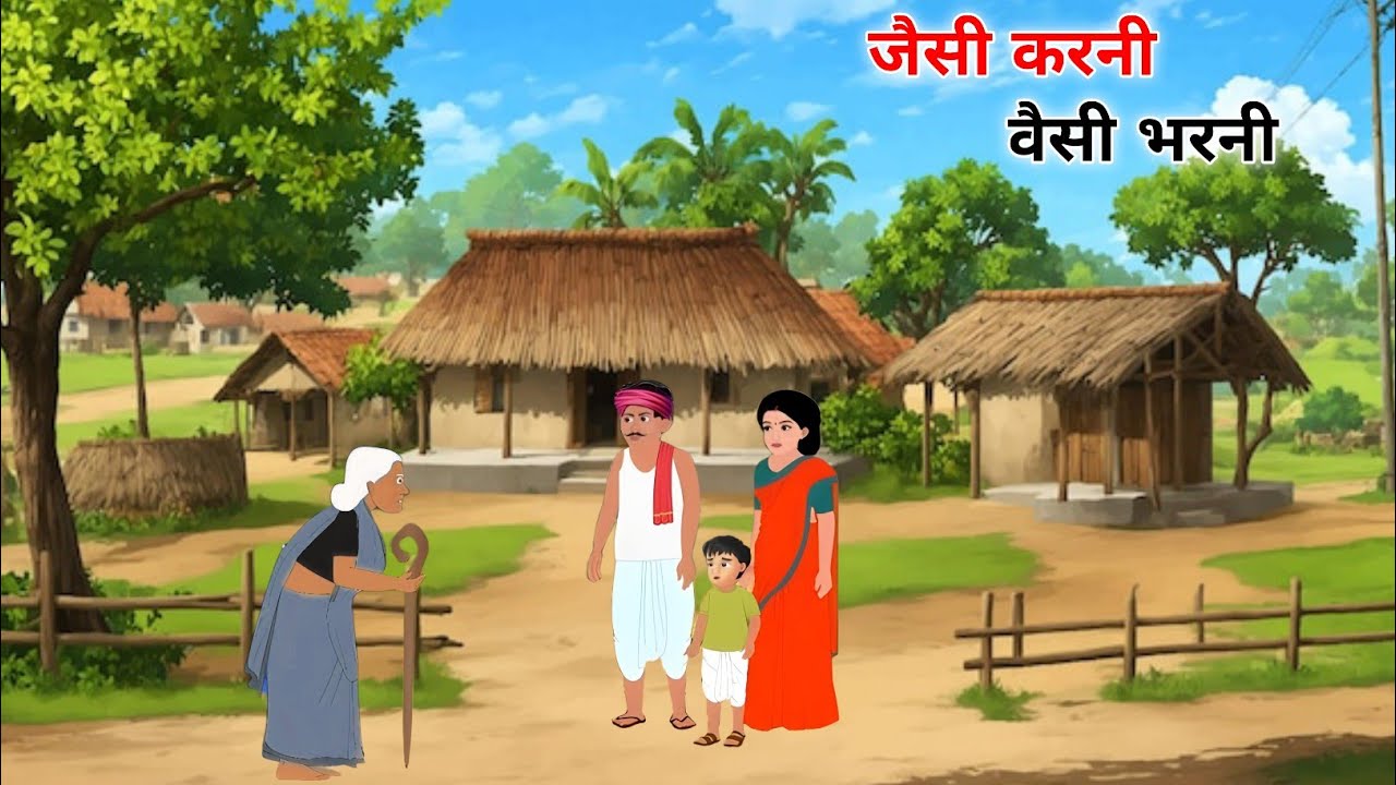 जैसी करनी वैसी भरनी | jesi karni wesi bharni hindi kahani | Moral ...