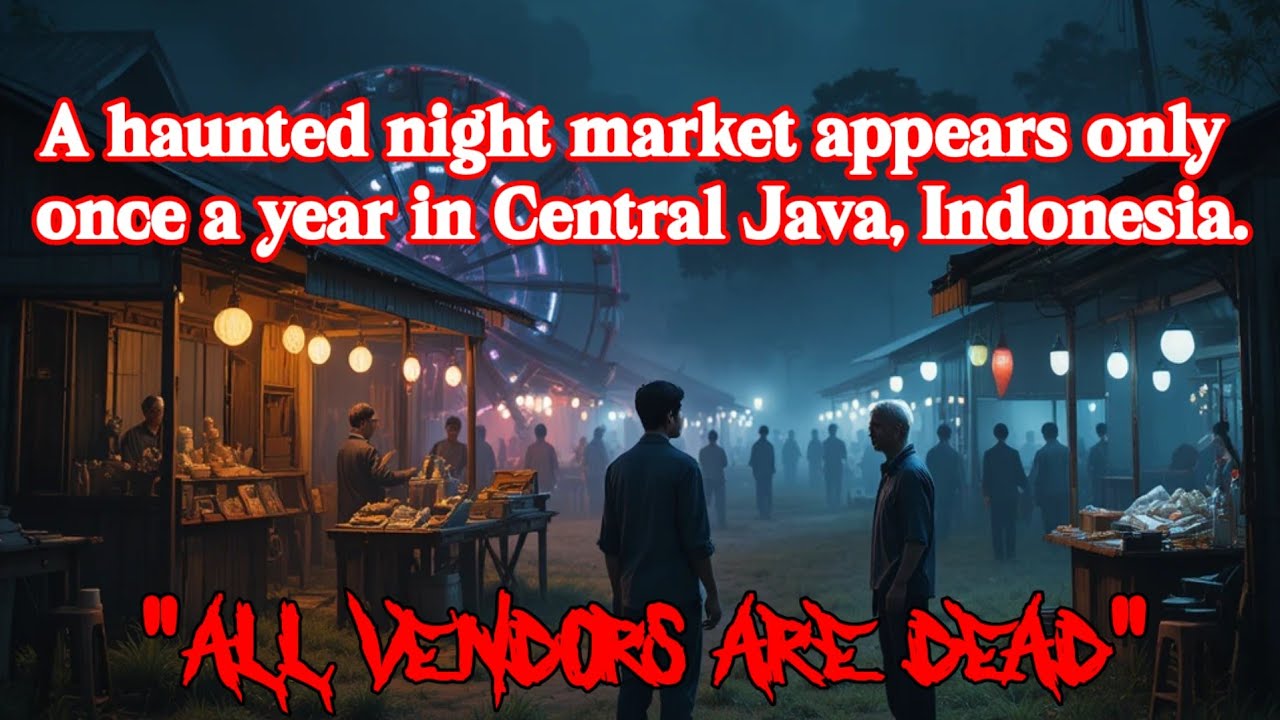 Haunted Night Market in Central Java | Indonesian Urban Legend Horror # ...