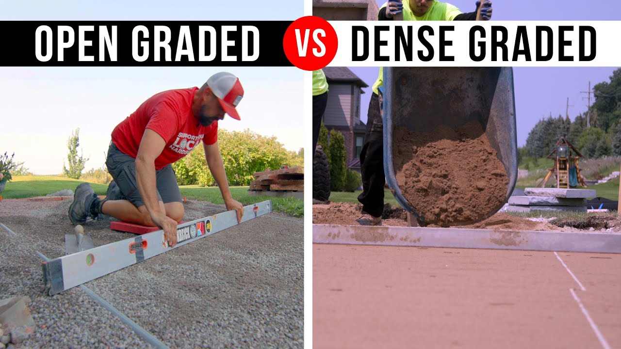 Open Graded vs. Dense Graded: The Ultimate Hardscaping Showdown! - YouTube