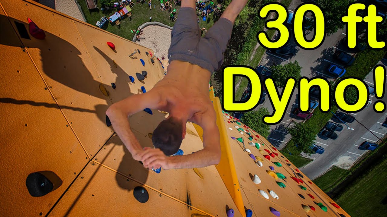 The Biggest Downward Dyno World Record - YouTube