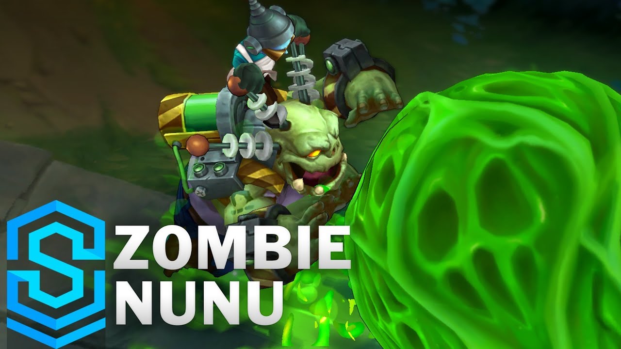 Zombie Nunu 2018 Skin Spotlight - Pre-Release - League of Legends - YouTube