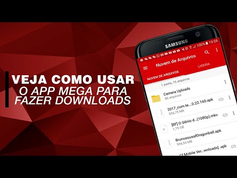VEJA COMO USAR O APP MEGA PARA FAZER DOWNLOADS NO ANDROID - YouTube