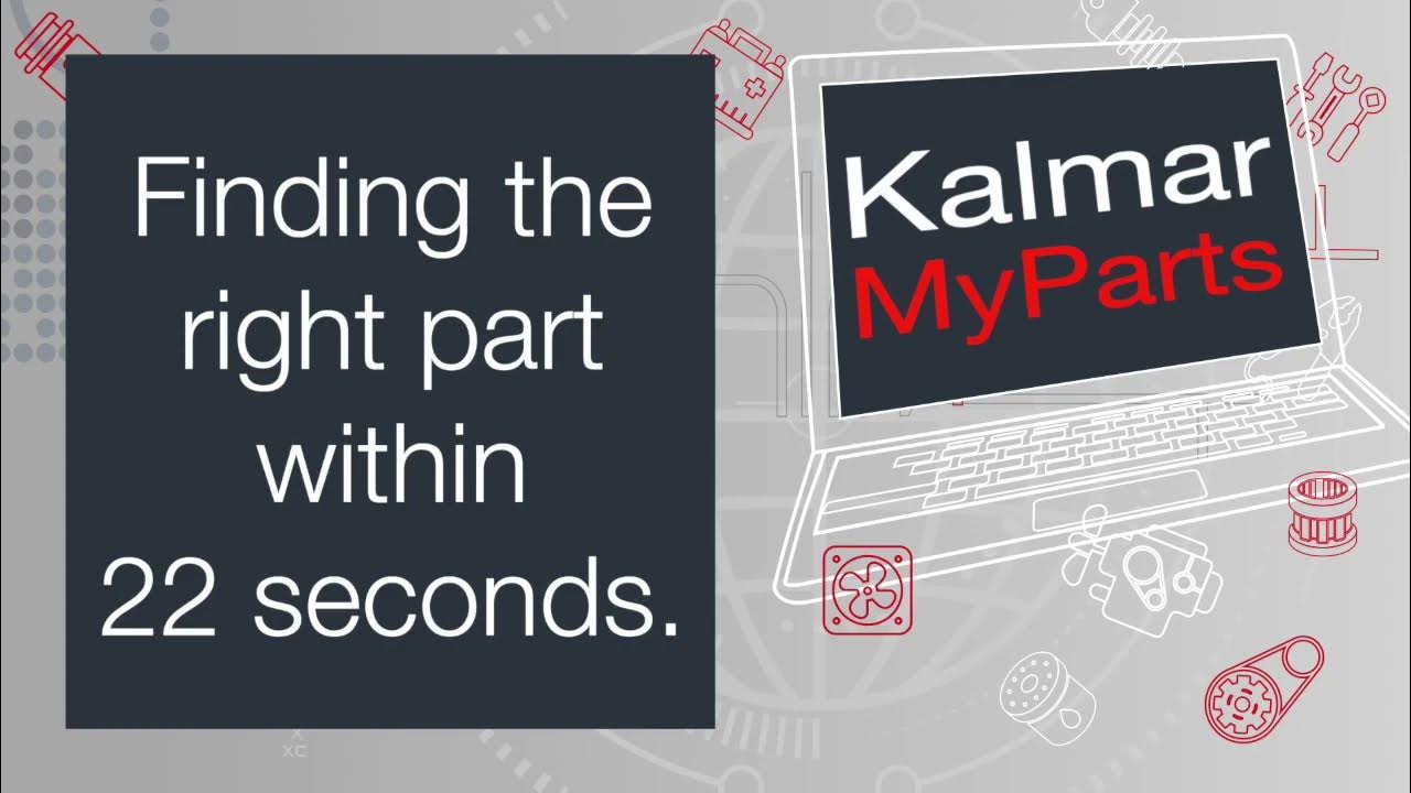 Kalmar MyParts 40-sec CHALLENGE #1: Finding the right part in 22 SECONDS - YouTube