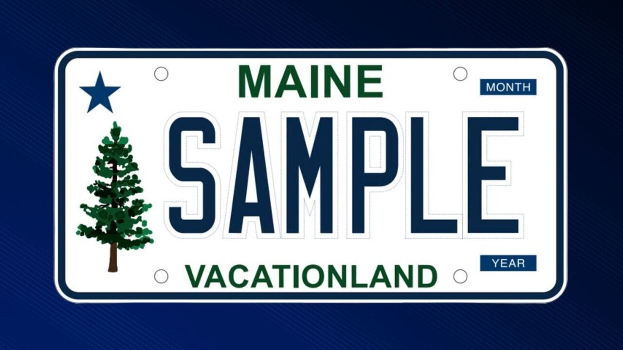 New Maine license plate designs unveiled - YouTube