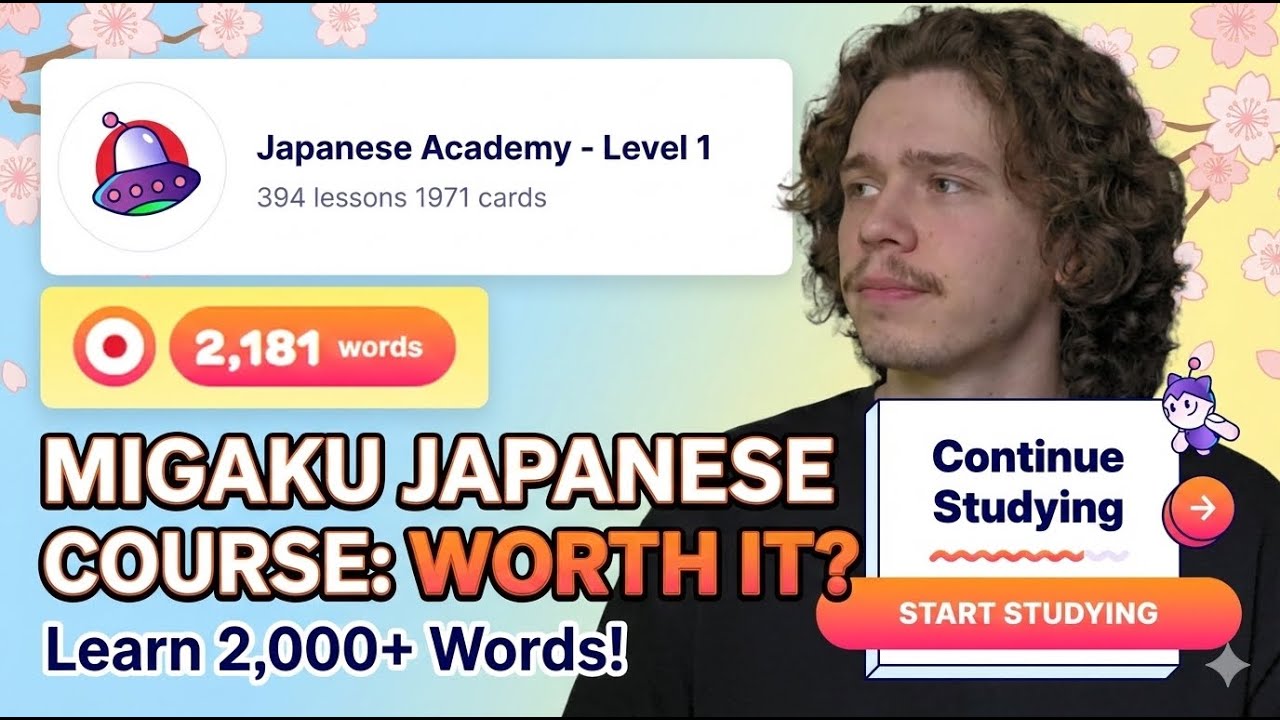 Migaku Japanese Course - My Thoughts - YouTube