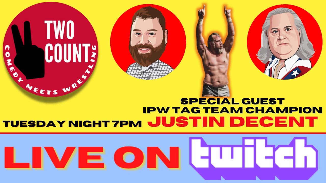 IPW Wrestling Tag Team Champion Justin Decent joins us tonight. He's ...