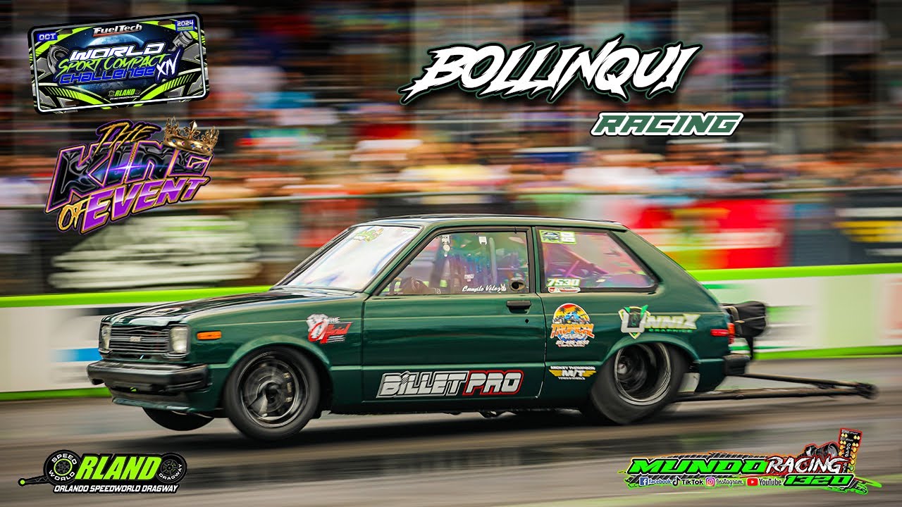 13B Powered Toyota Starlet Bollinqui Racing @ Orlando Speedworld - YouTube