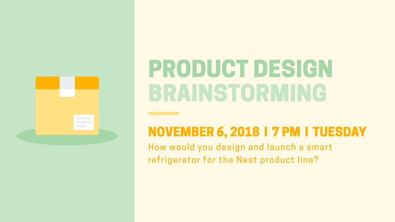 Product Design: Design and Launch a Smart Fridge - YouTube