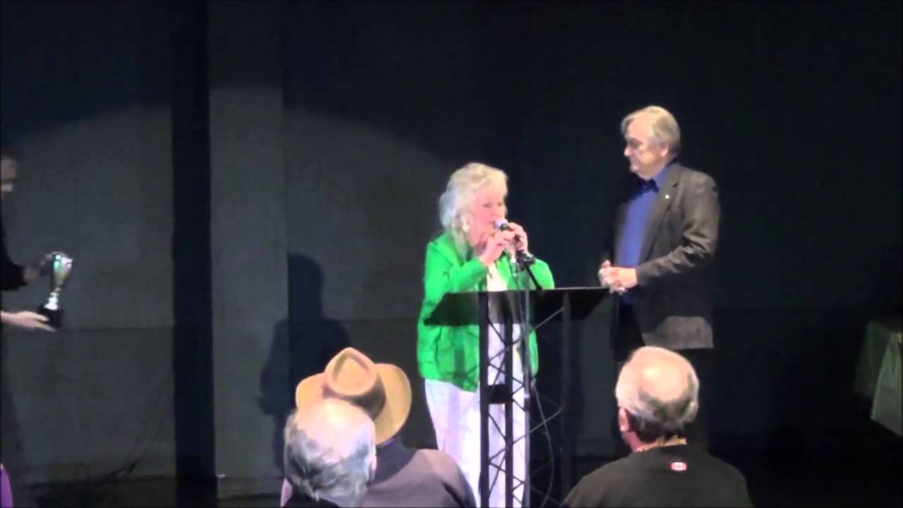 5 George Bowering presenting awards - YouTube