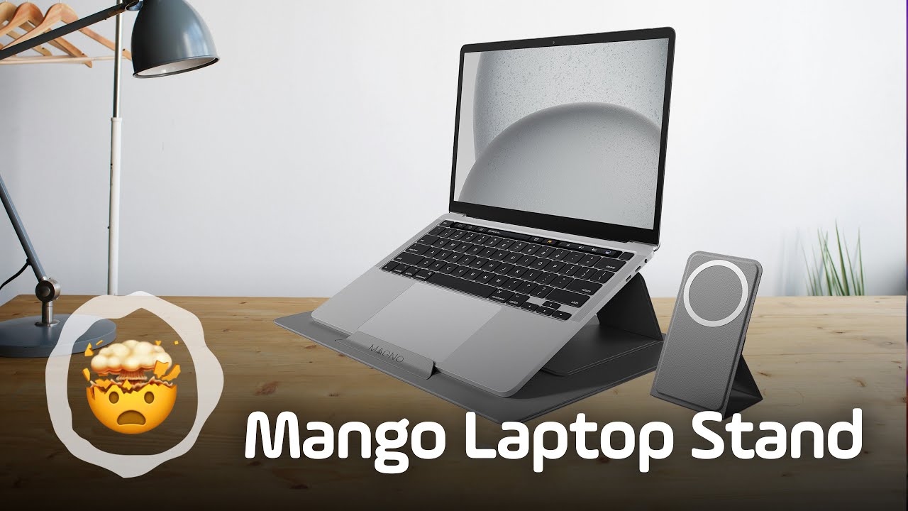 This Laptop Stand is Genius! - Huanuo Mango Laptop Stand - YouTube