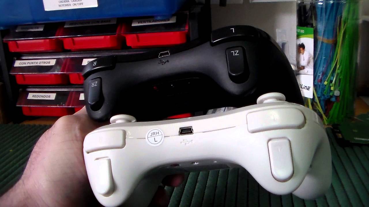 🎮 WII U| MANDO WII U PRO CONTROLLER - ORIGINAL VS COPIA - YouTube