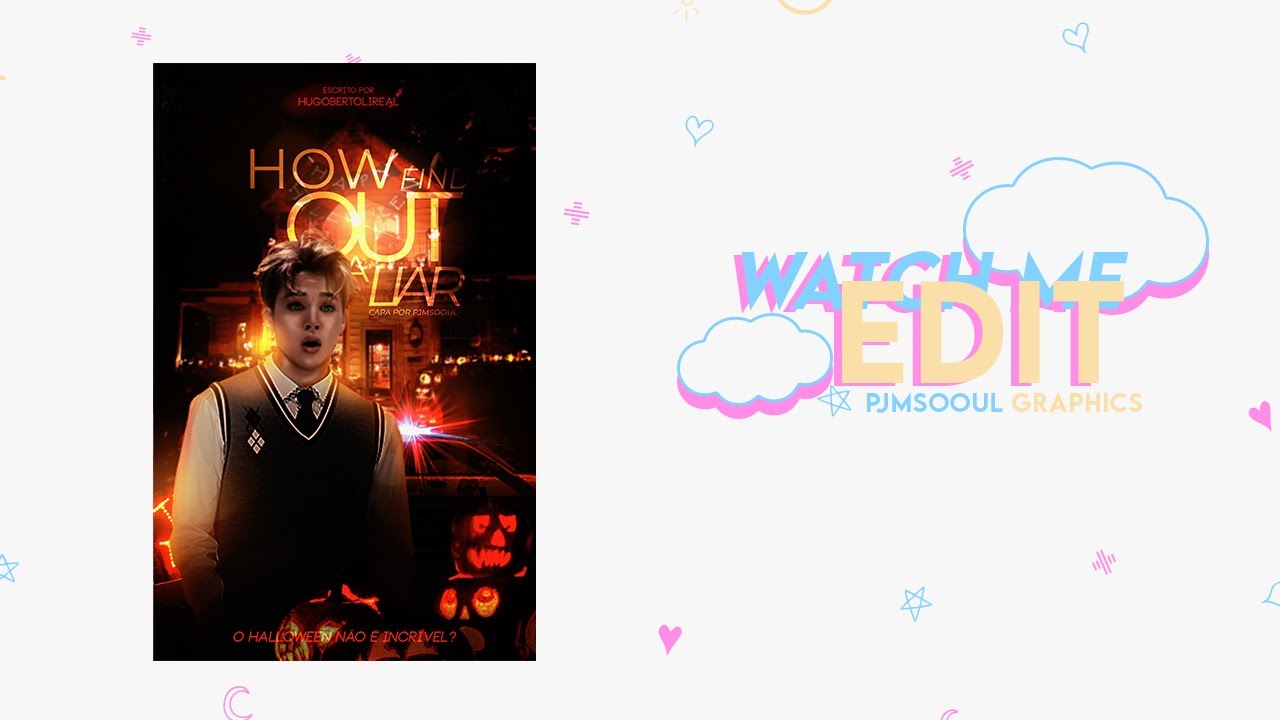 04 WATCH ME EDIT | capa de fanfic para wattpad (Photoshop CC 2020 ...