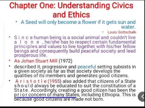 civic freshman chapter 1 by Afaan oromo - YouTube