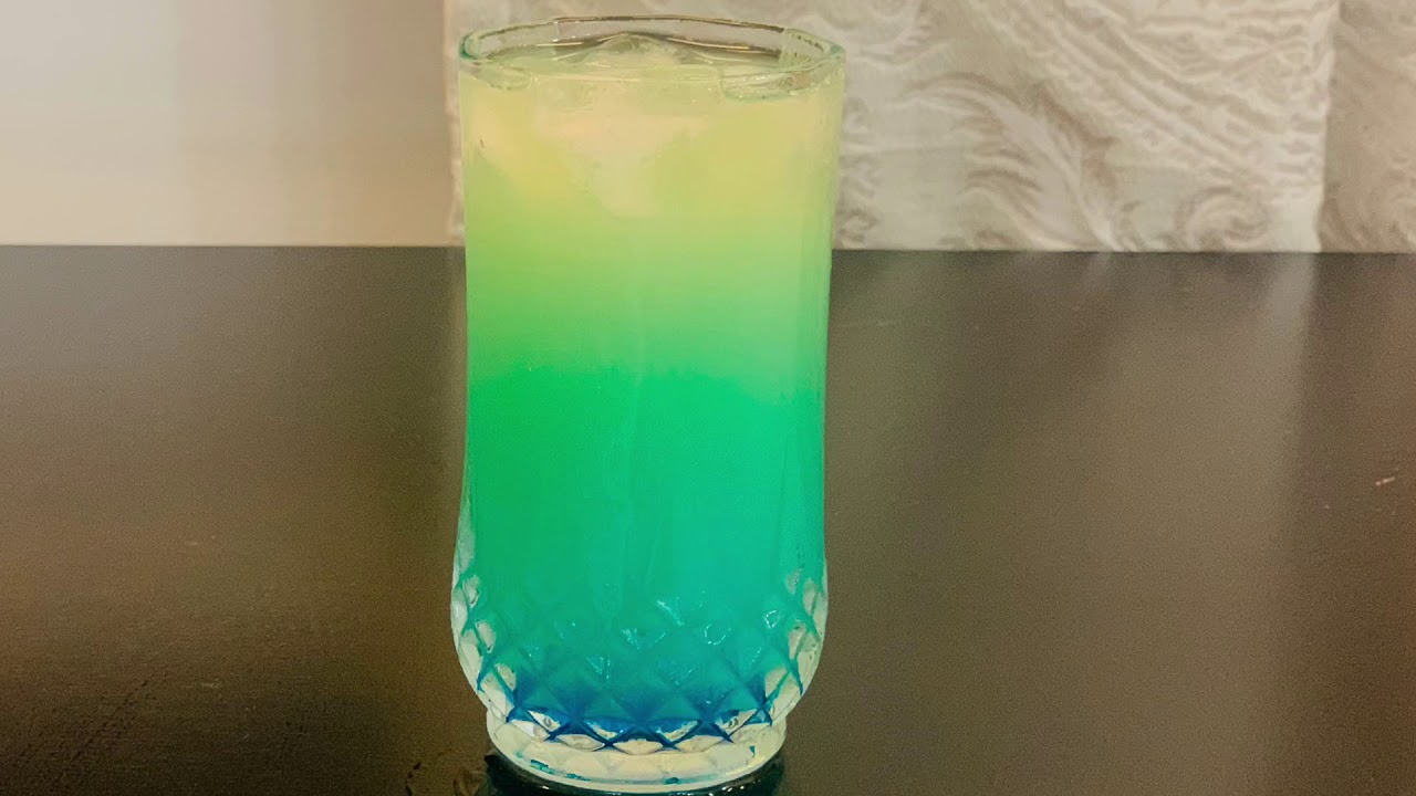 Make your own mocktail | The Deep Blue Sea | Litchi,Pineapple,Blue ...