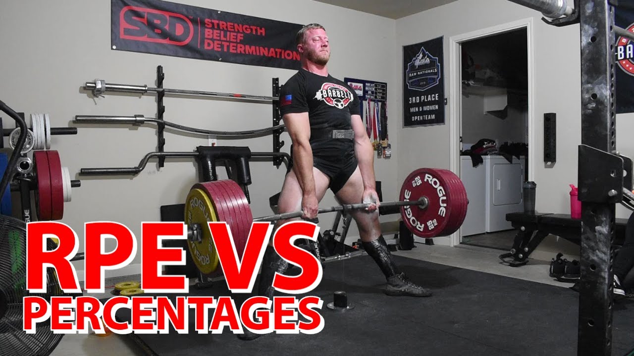 RPE vs Percentage Based Training - YouTube