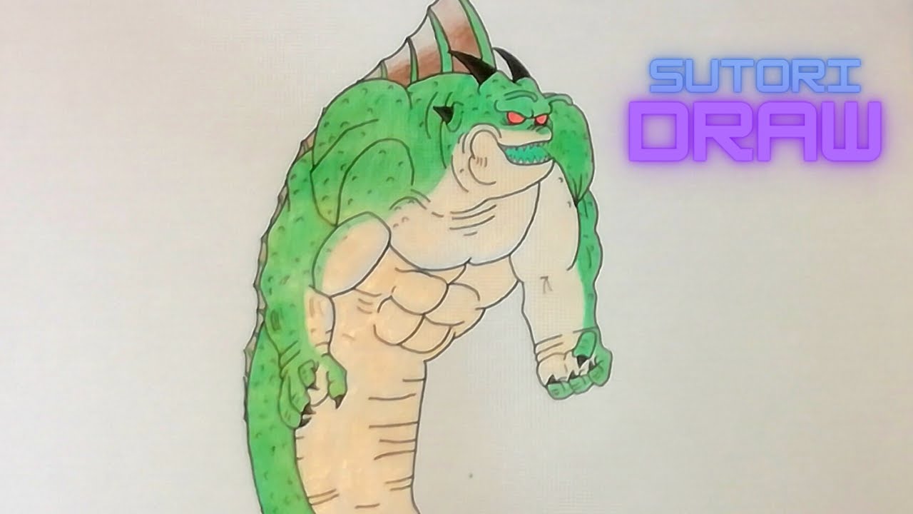 Cómo dibujar a Porunga [Sutori Draw] - YouTube