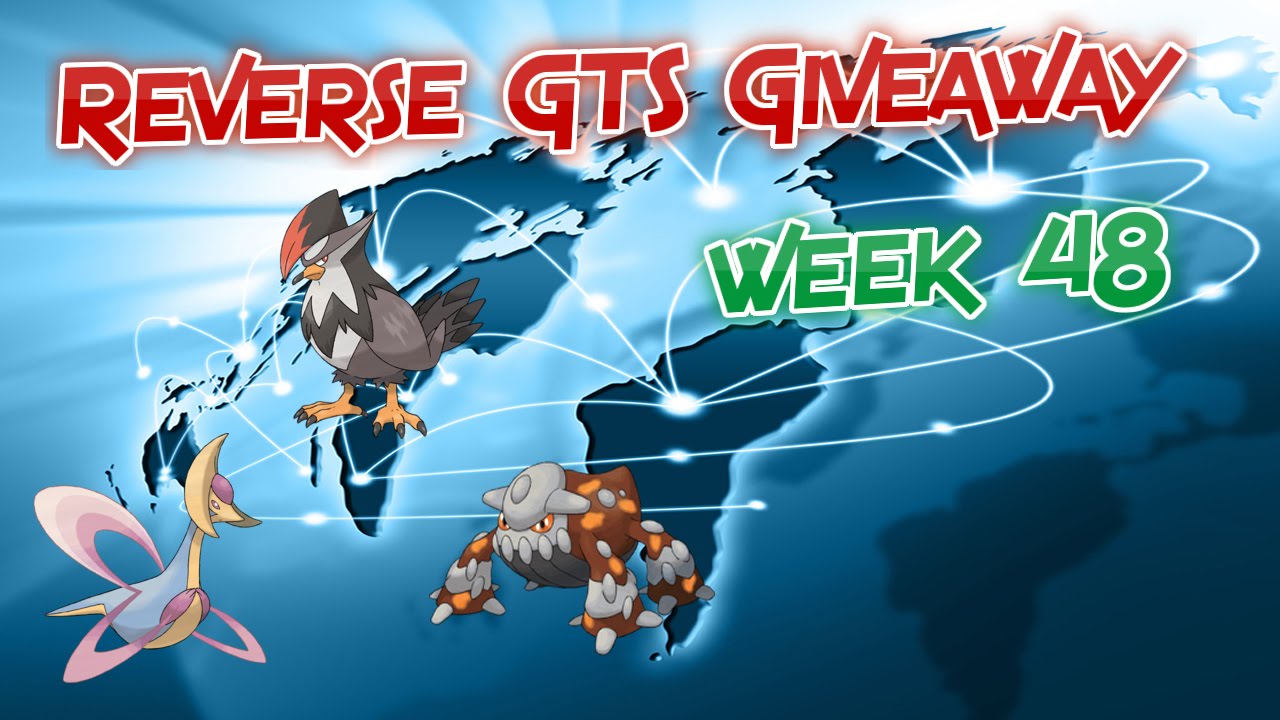 POKEMON REVERSE GTS GIVEAWAY WEEK 48 - YouTube