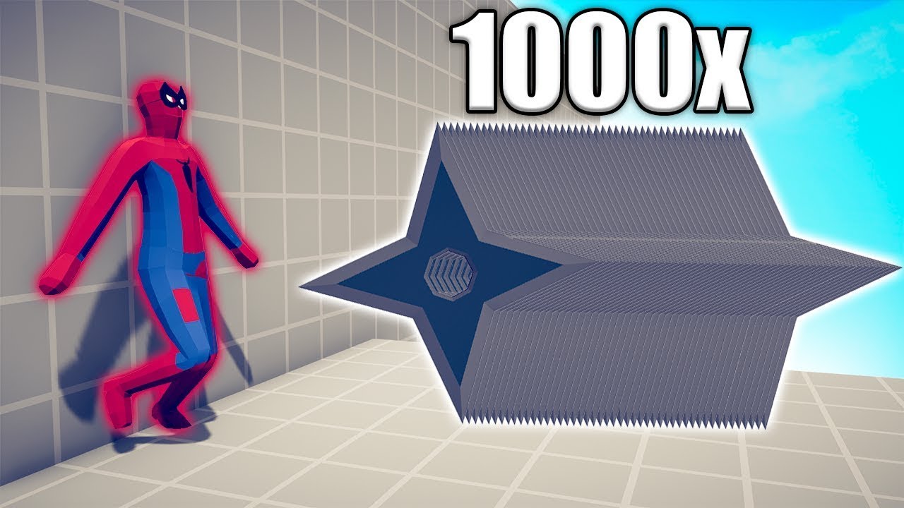 1000x OVERPOWERED NINJA vs EVERY BOSS - TABS | Totally Accurate Battle ...